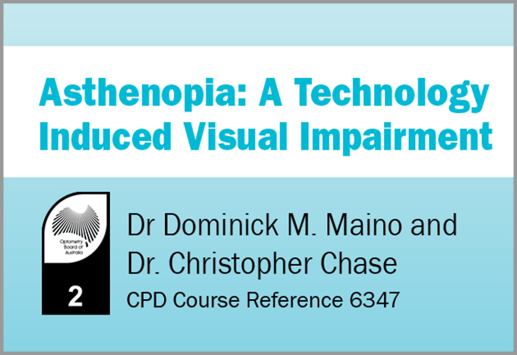 Asthenopia: A Technology Induced Visual Impairment - mivision