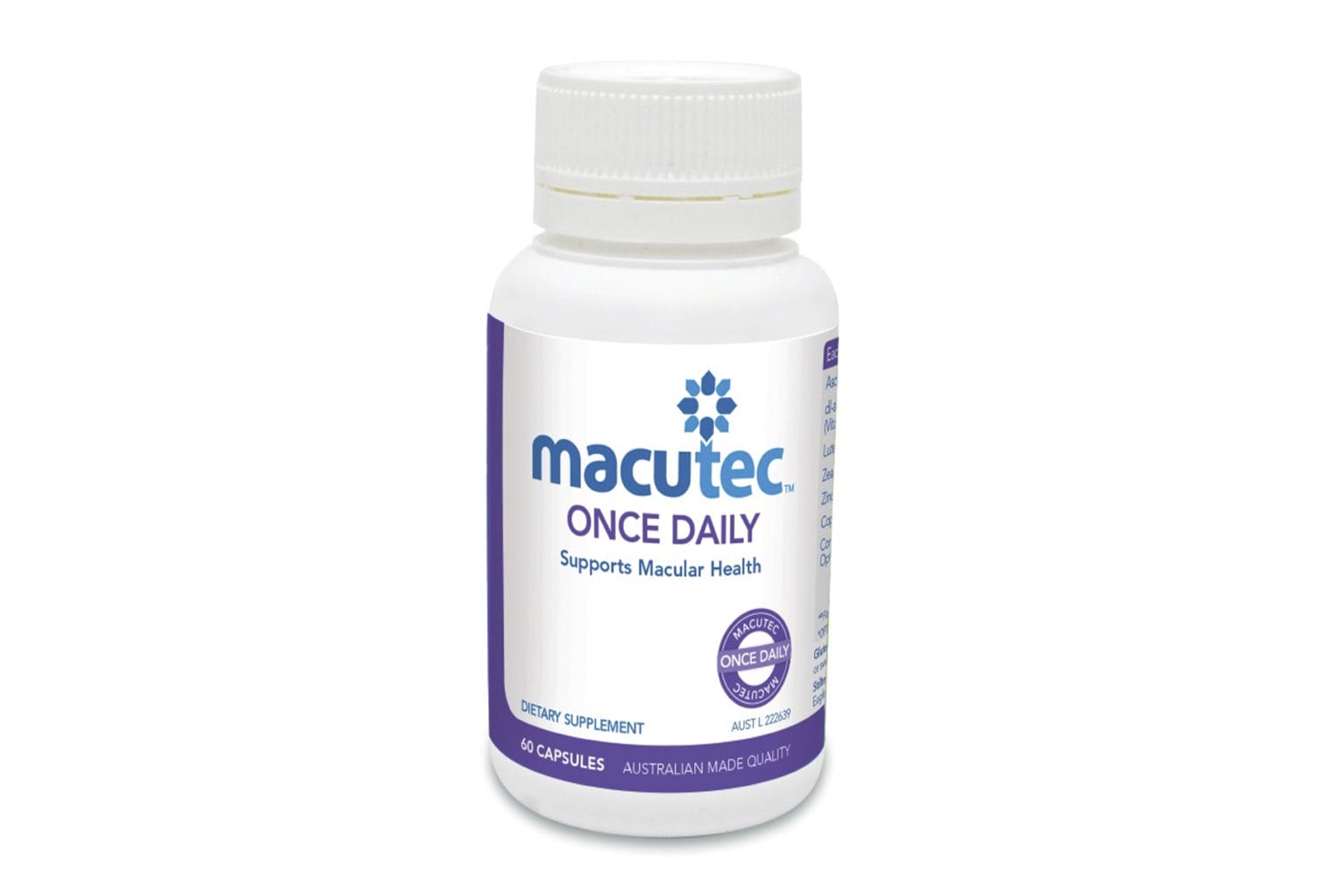 Macutec Once Daily - mivision
