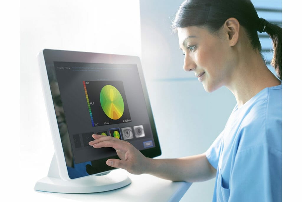 Zeiss IOLMaster 700 with Central Topography - mivision