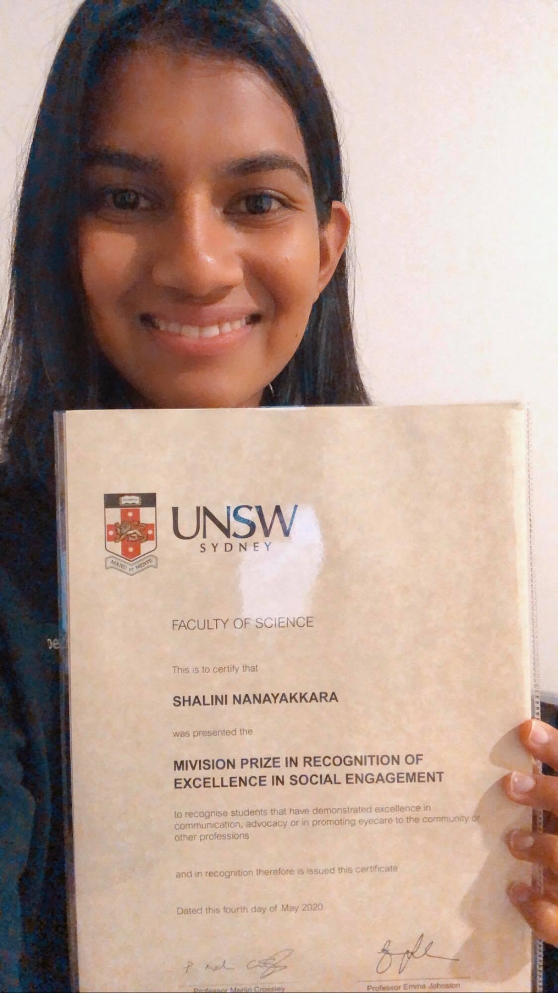 2019 UNSW Optometry Graduates Awarded - mivision