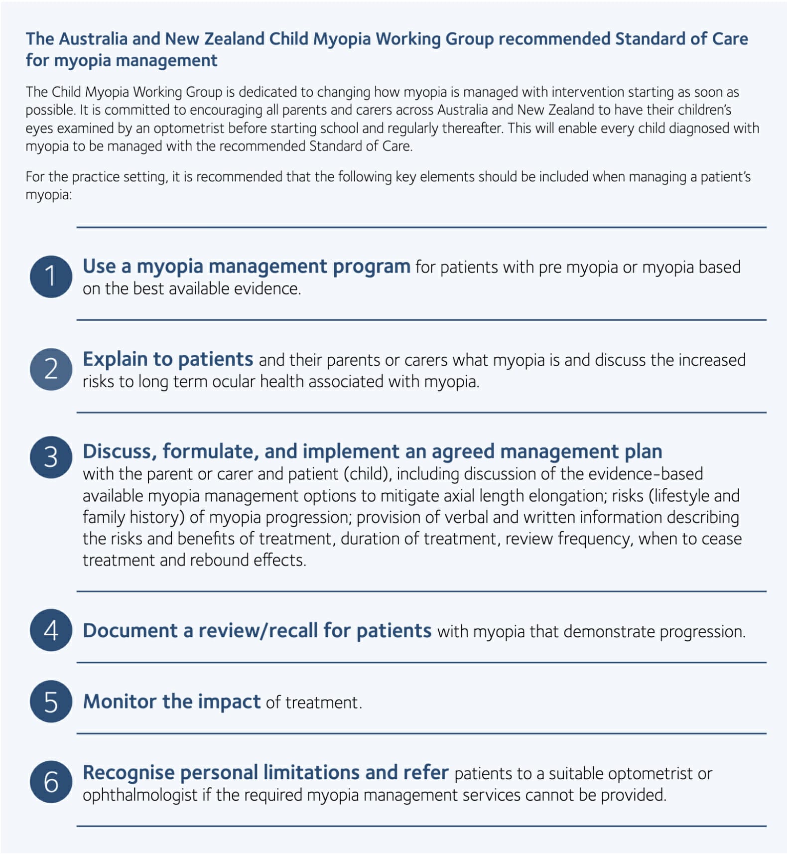 Myopia Management Why Adopt a Standard of Care? - mivision