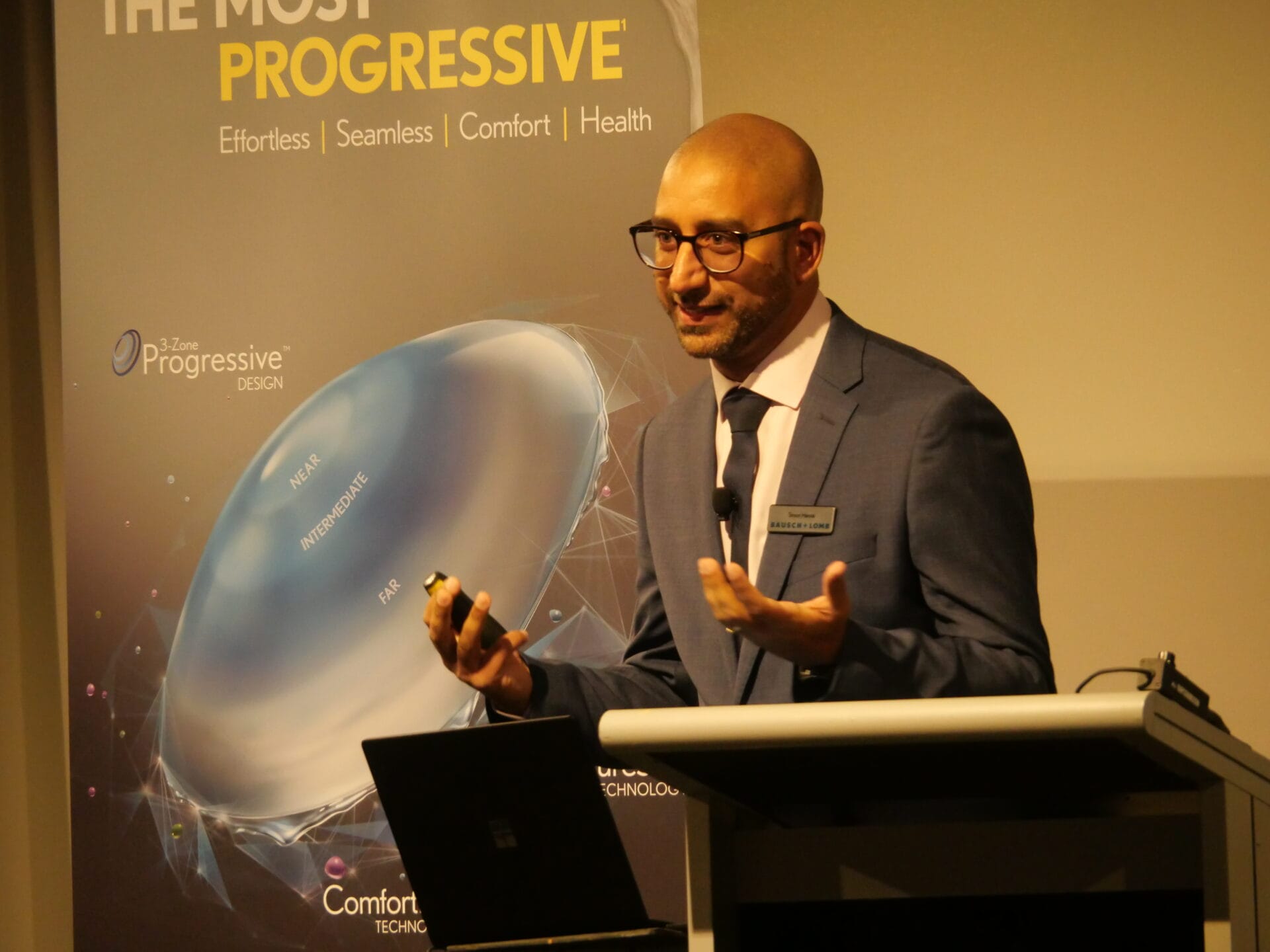 B+L Takes New Multifocal CL on the Road - mivision