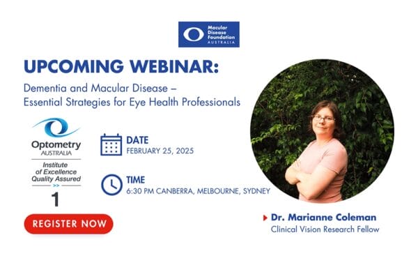 MDFA CPD – Dementia and Macular Disease - mivision